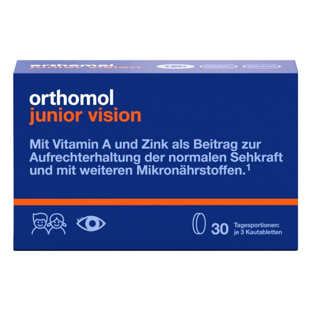 Orthomol Junior Vision (Zdrowia Oczu), Suplement Diety | Sklep EMPIK.COM