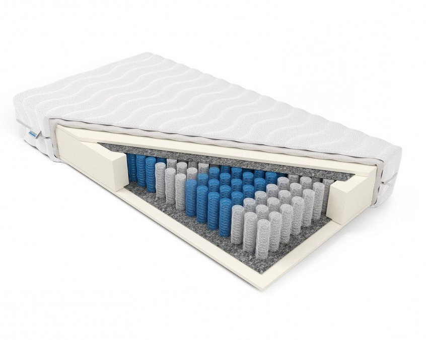 Ortopedyczny Materac pocket H2 Posejdon 90x180x16 Medicott/Tencel ...