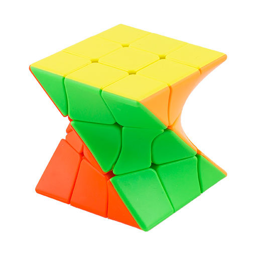 Oryginalna Kostka Rubika 3x3x3 Z-Cube Twisted 3x3 Cube 3x3 Układanka Logiczna - Inna marka ...