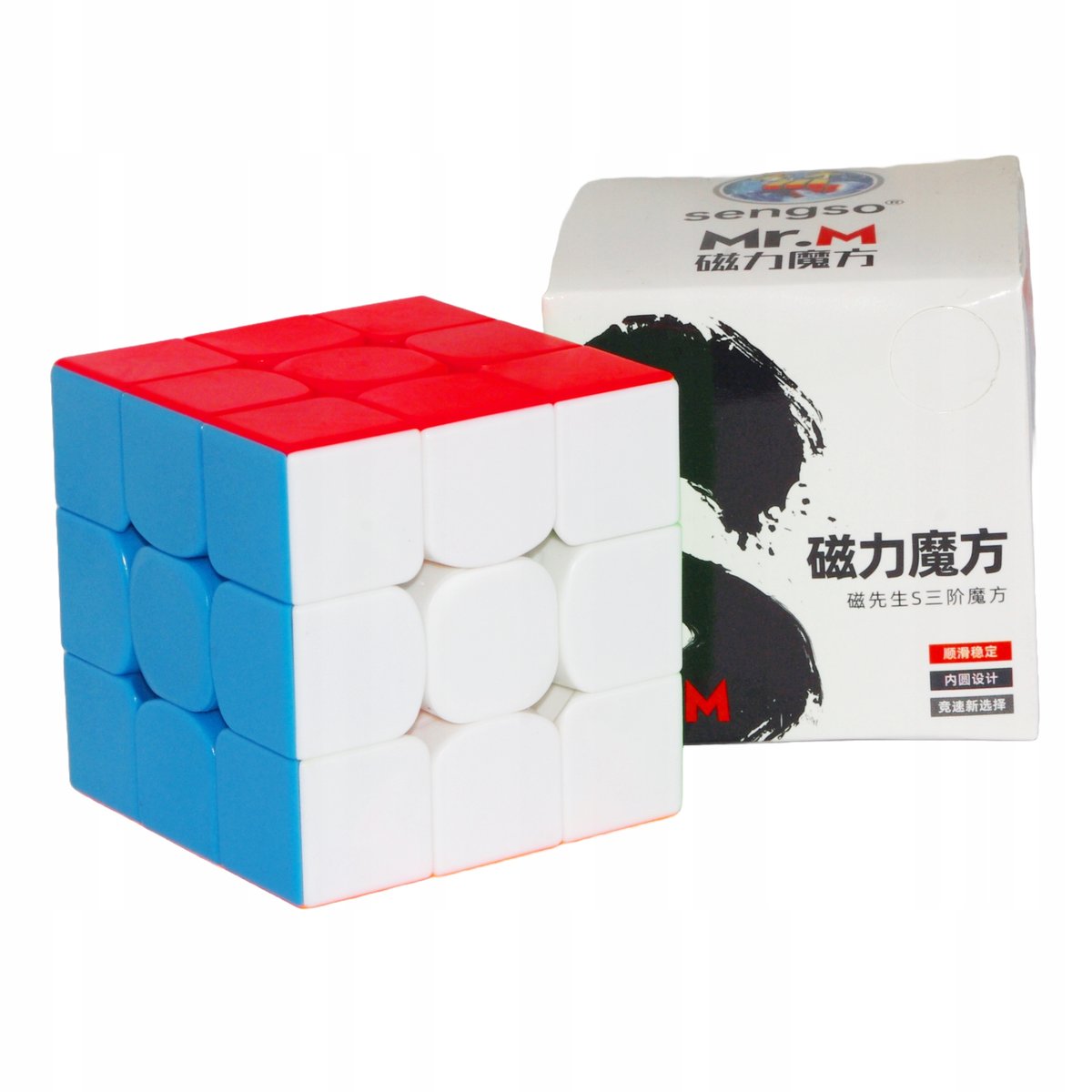 Oryginalna Kostka Sengso 3X3X3 Mr.M Magnetyczna - SHENGSHOU | Sklep ...