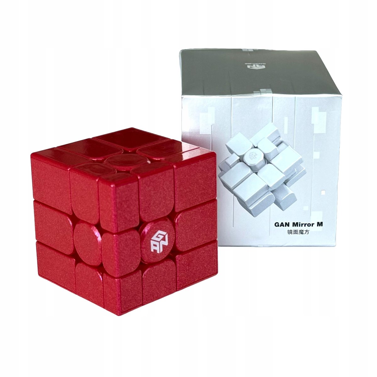 Oryginalna Magnetyczna Kostka Gan Mirror M Uv 3X3X3 Czerwona - GAN ...