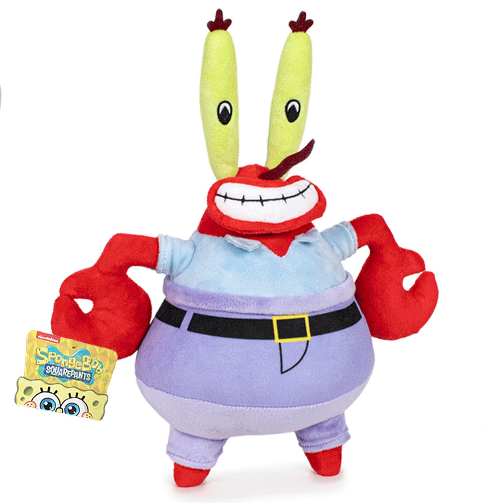 Oryginalna Maskotka Pan Krab 28 cm Na Licencji Spongebob Eugeniusz ...