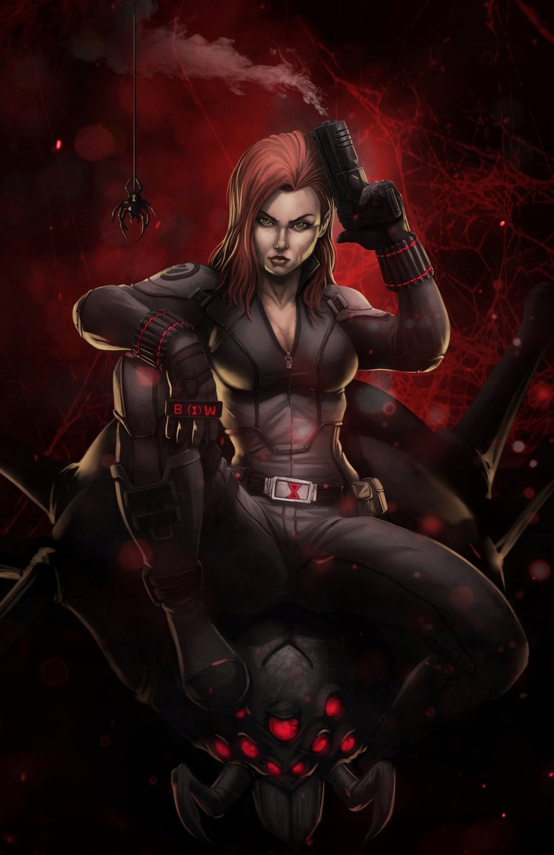 Oryginalny Plakat Marvel Black Widow 100x70 cm - Atram | Sklep EMPIK.COM