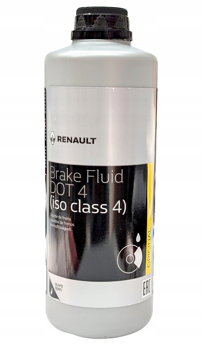 ORYGINALNY PŁYN HAMULCOWY DOT-4 DOT4 RENAULT ISO CLASS 4 500 ml - Inna ...
