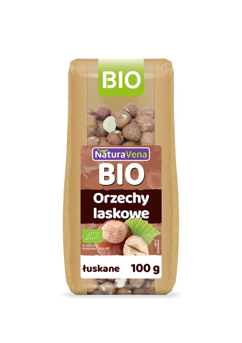Orzechy Laskowe Bio 100 G - Naturavena - NATURAVENA BIO | Sklep EMPIK.COM