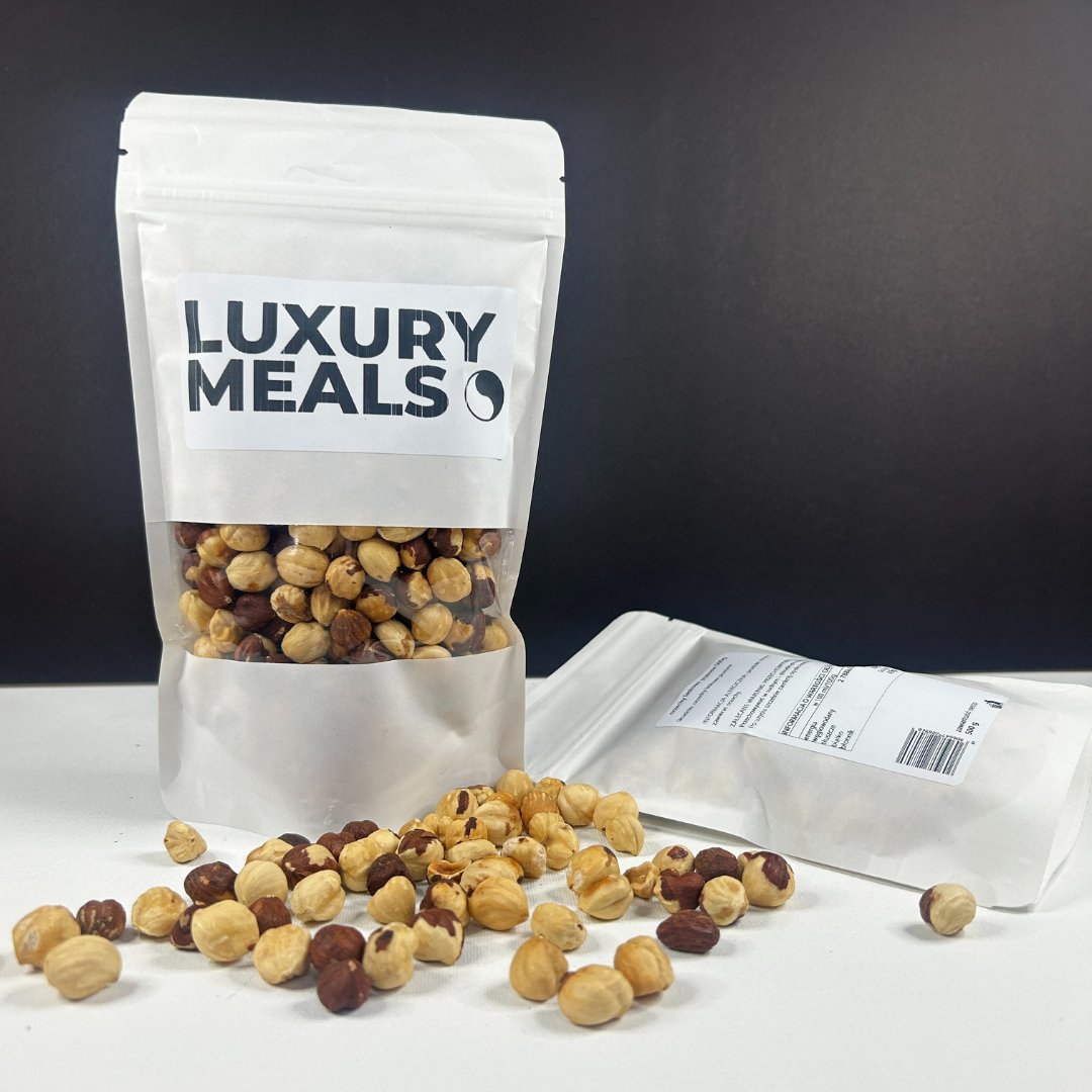 Orzechy laskowe prażone 250g - LUXURY MEALS | Sklep EMPIK.COM