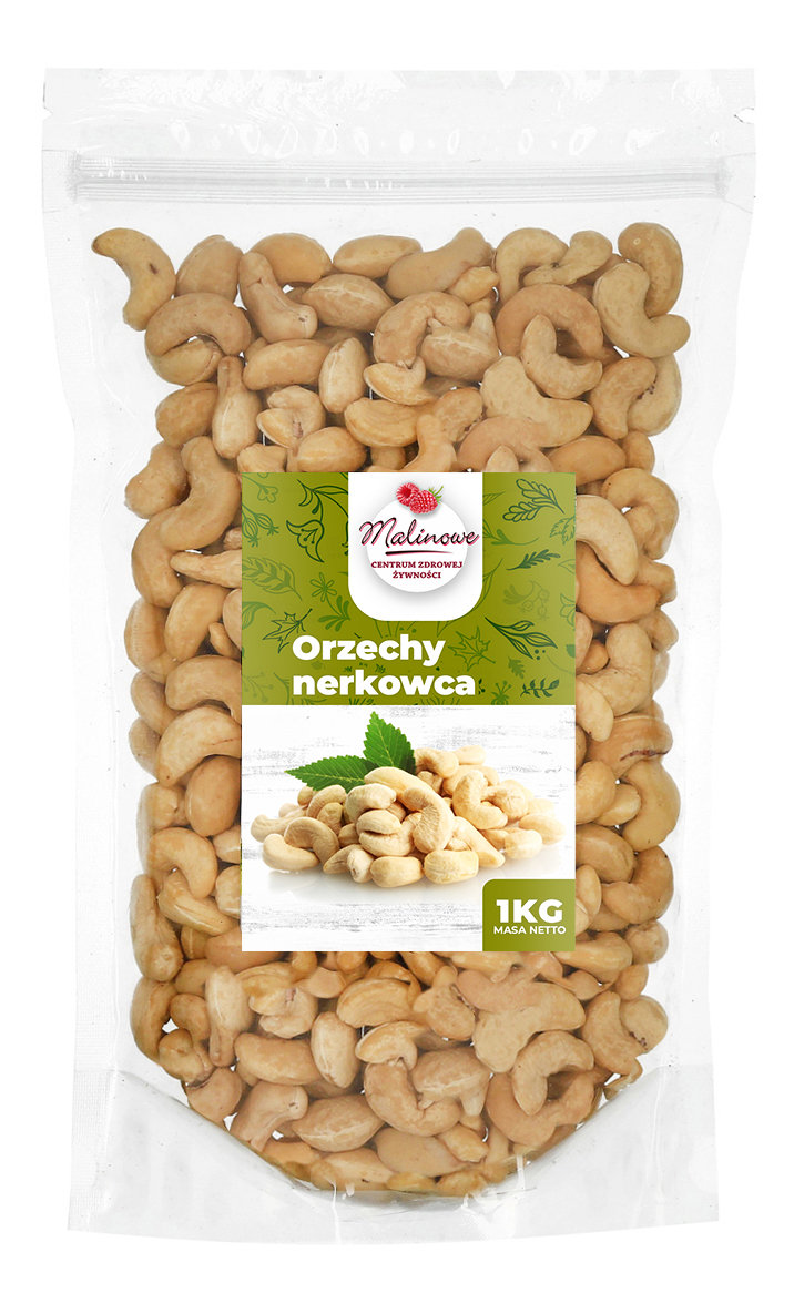Orzechy nerkowca 1kg - Malinowe | Sklep EMPIK.COM