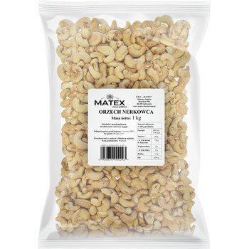 Orzechy Nerkowca 1Kg Matex - Inny producent | Sklep EMPIK.COM