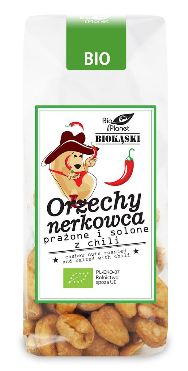 Orzechy Nerkowca Prażone I Solone Z Chili Bio 100 G - Bio Planet - Bio Planet | Sklep EMPIK.COM