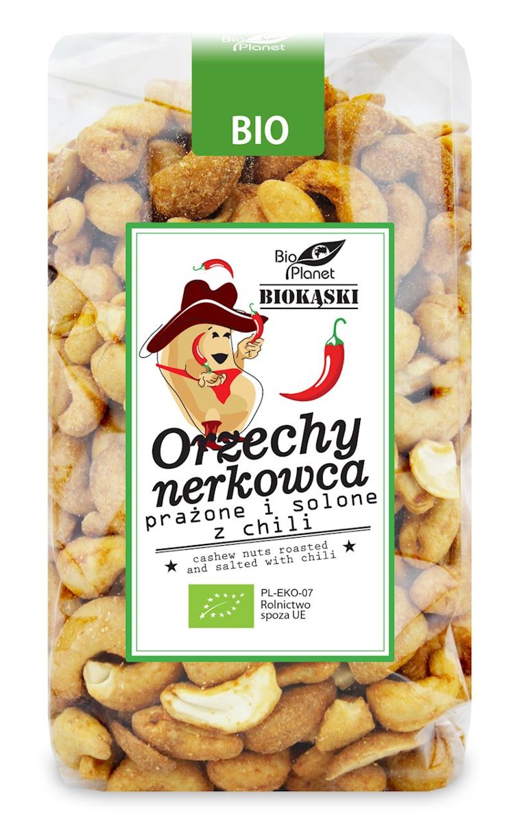 Orzechy Nerkowca Prażone I Solone Z Chili Bio 350 G - Bio Planet - Bio Planet | Sklep EMPIK.COM