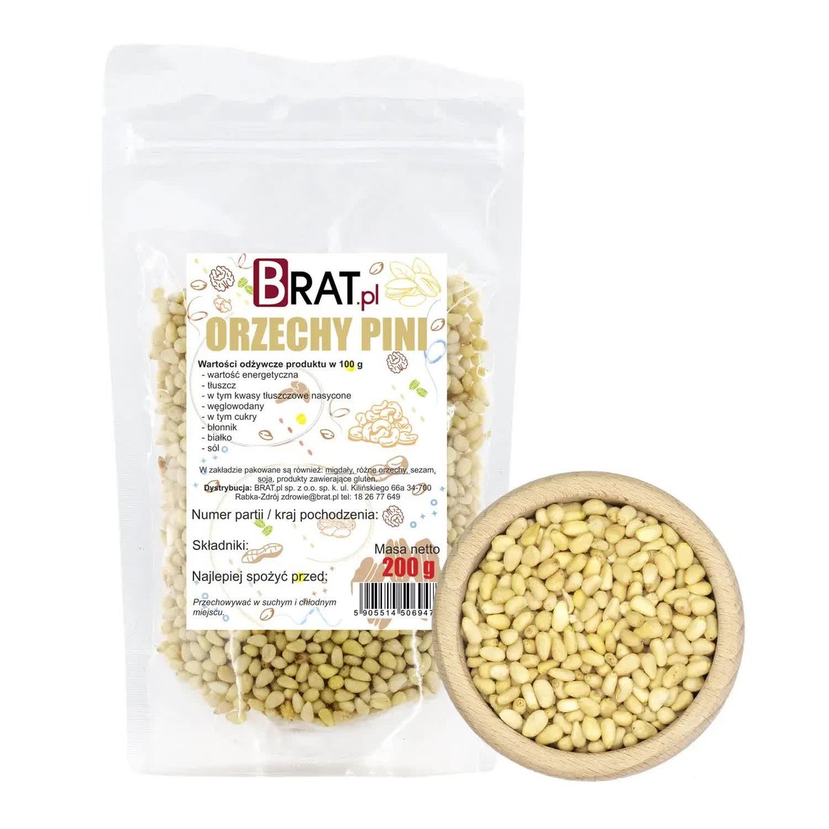 Orzechy pinii 200g - Inna marka | Sklep EMPIK.COM