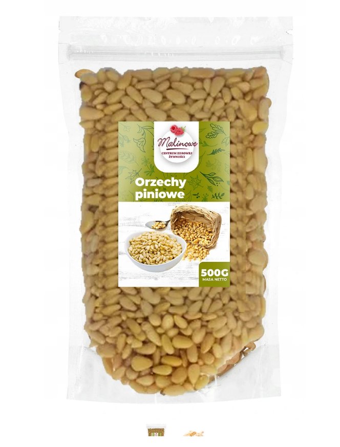 Orzechy piniowe 500g - Malinowe | Sklep EMPIK.COM