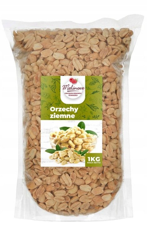 Orzechy ziemne solone 1kg - Malinowe | Sklep EMPIK.COM