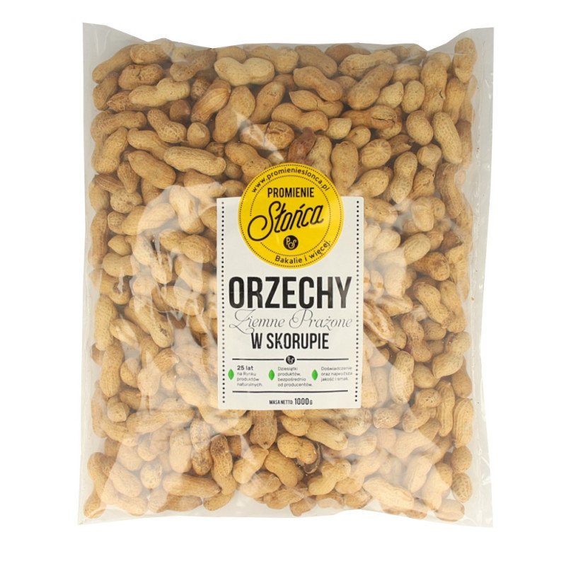 Orzechy ziemne w skorupie prażone 1000g - Inna marka | Sklep EMPIK.COM