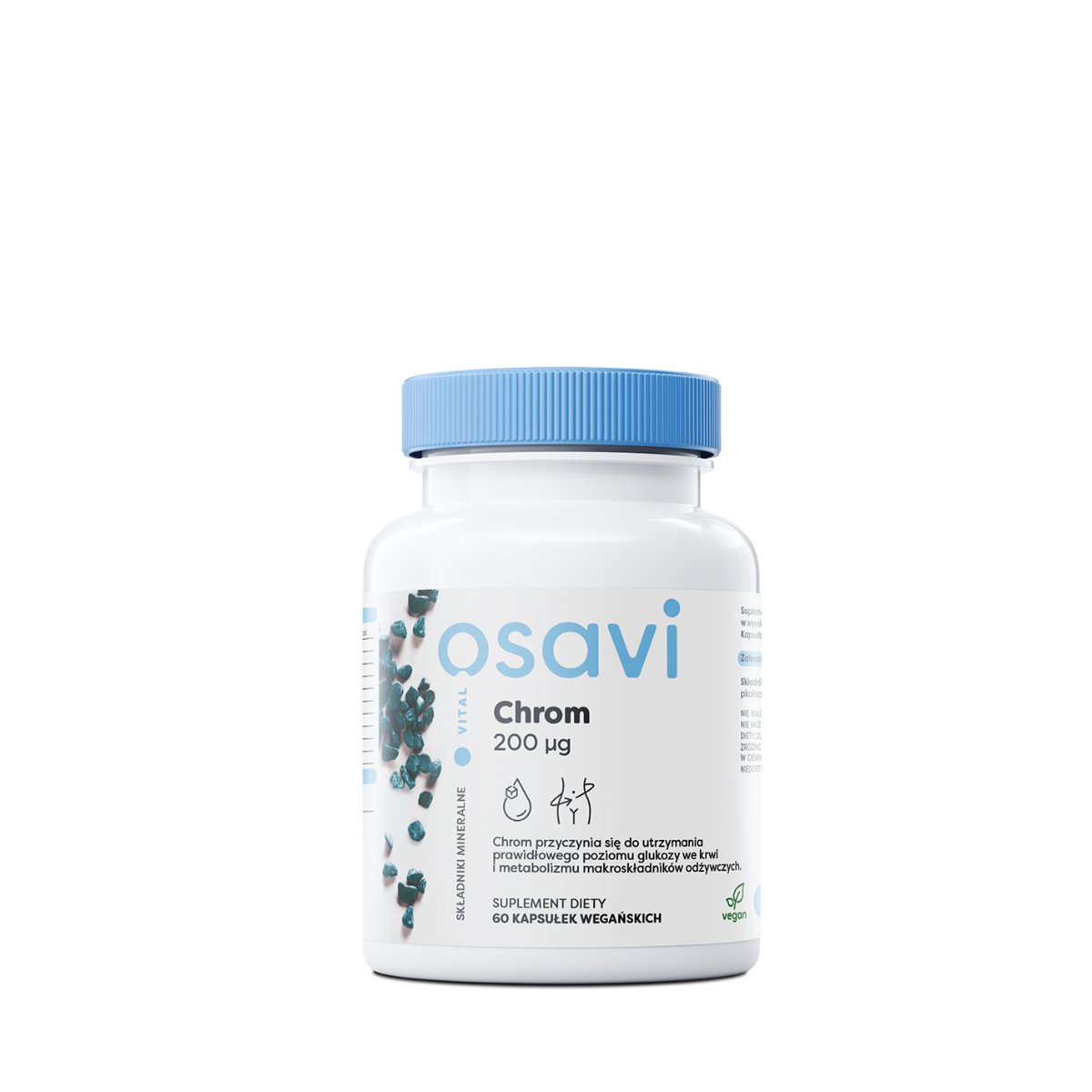 Osavi Chrom 200 mcg Suplement diety, 60 kaps. | Sklep EMPIK.COM
