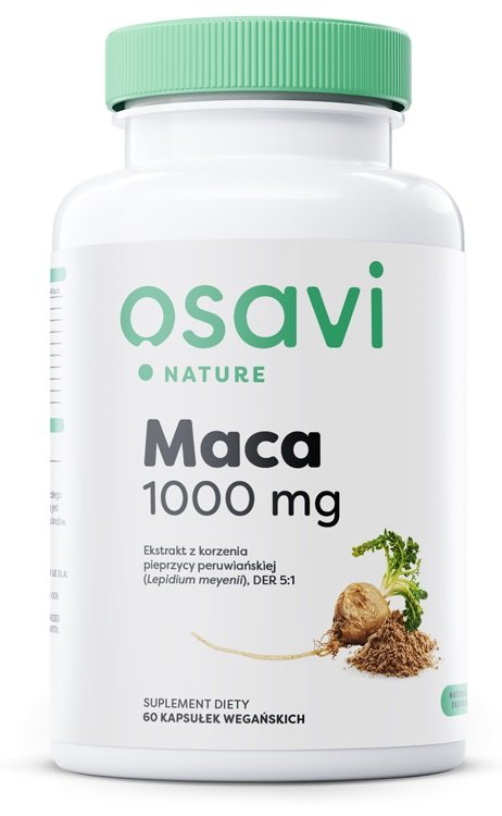 Osavi - Maca, 1000mg, 60 vkaps | Sklep EMPIK.COM