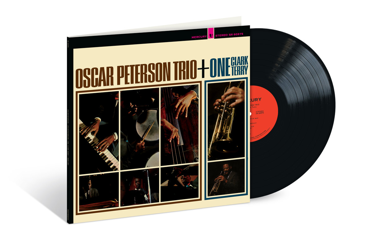 Oscar Peterson Trio + One, Clark Terry, płyta winylowa - The Oscar ...