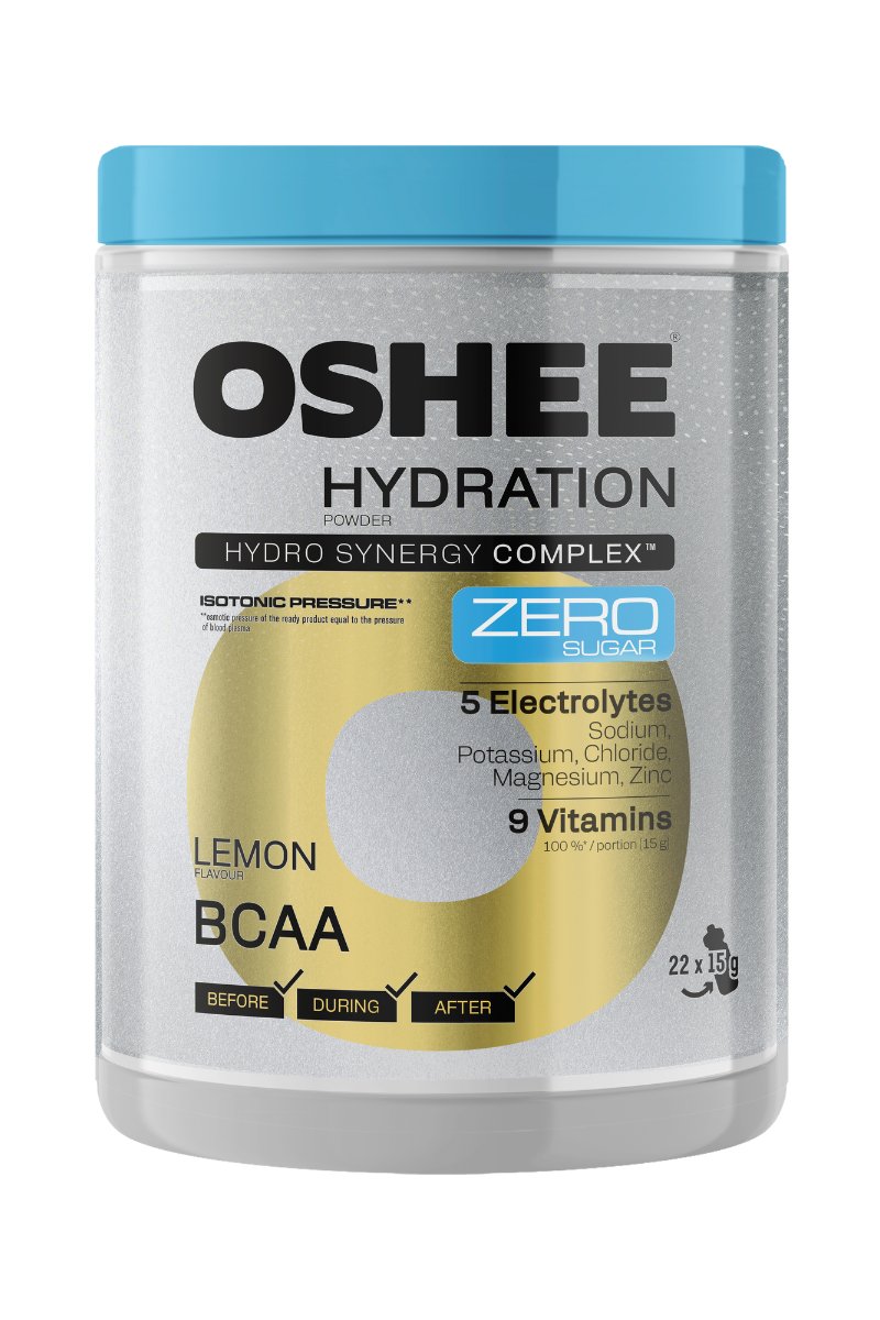 OSHEE Hydration Zero Sugar proszek nawodnienie o smaku cytrynowym z ...