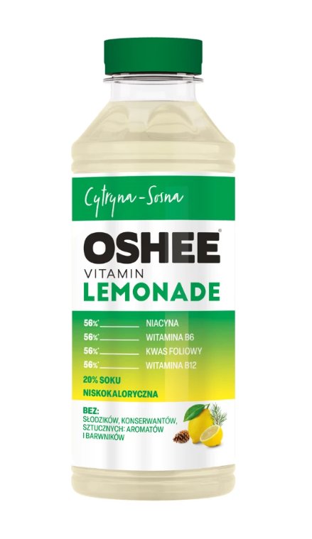 OSHEE Vitamin Lemonade cytryna - sosna 555 ml - Oshee | Sklep EMPIK.COM