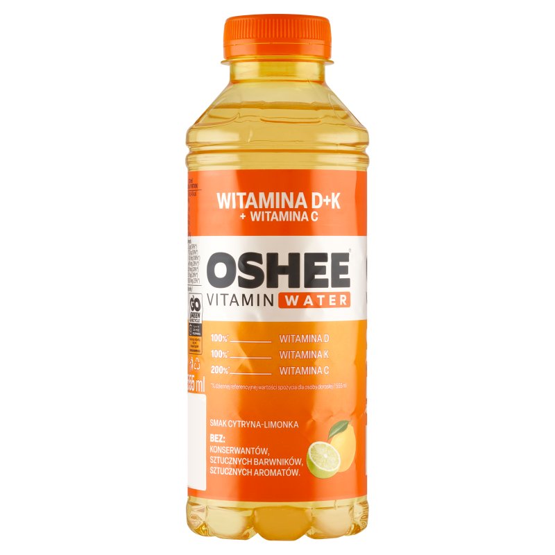Oshee Vitamin Water Napój niegazowany smak cytryna-limonka 555 ml ...