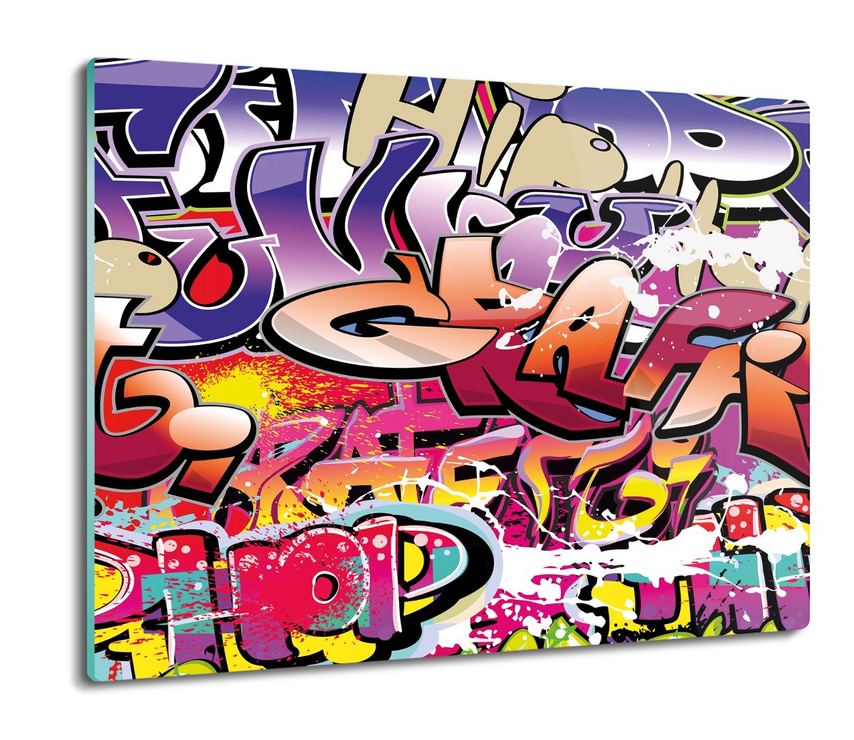 osłona płyty kuchennej druk Graffiti hip hop 60x52, ArtprintCave ...