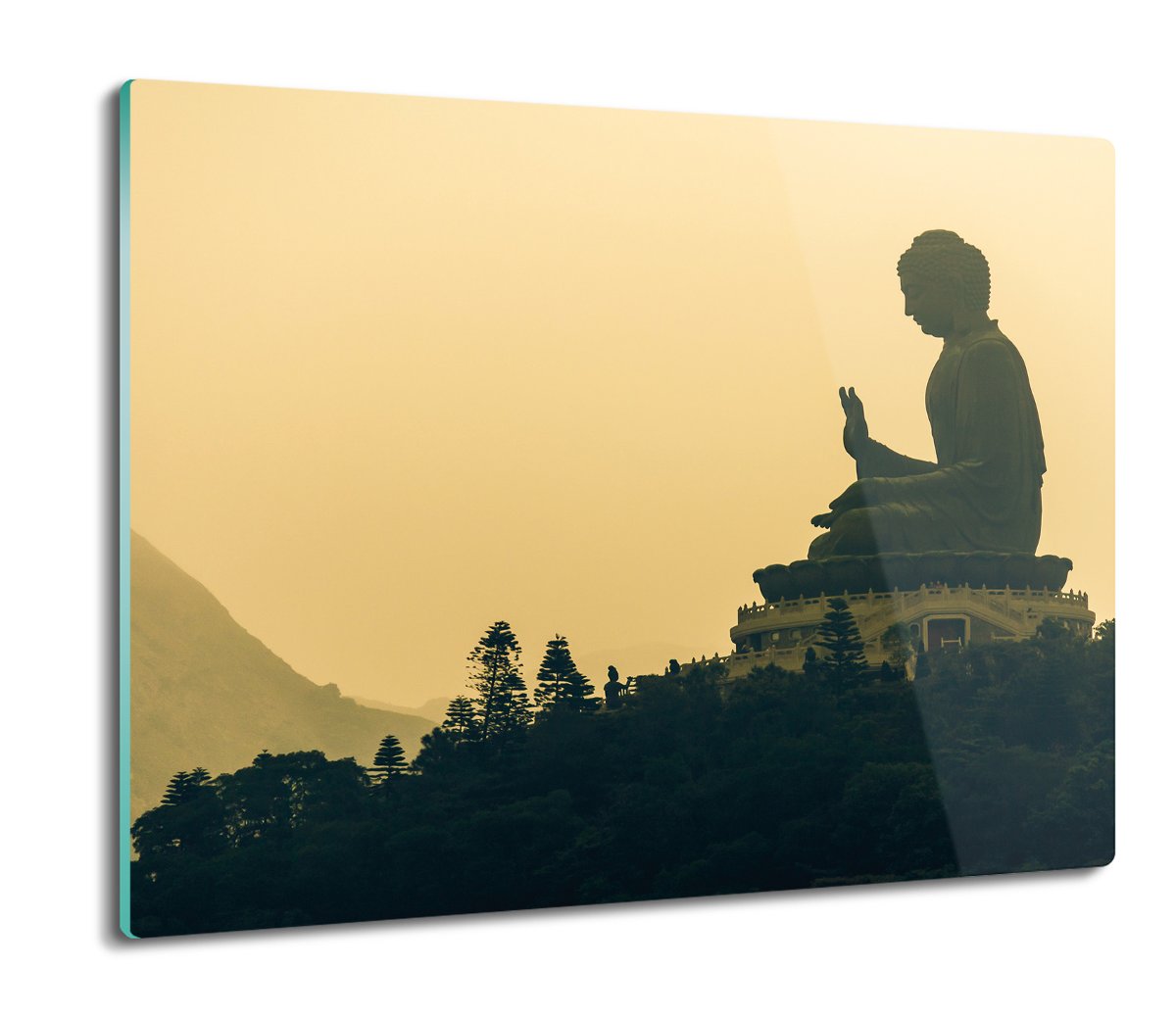 osłona splashback do kuchni Budda posąg las 60x52, ArtprintCave ...