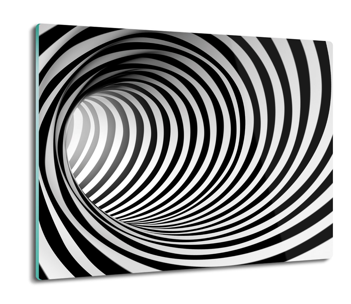 osłona splashback do kuchni Spirala zebra 3D 60x52, ArtprintCave ...