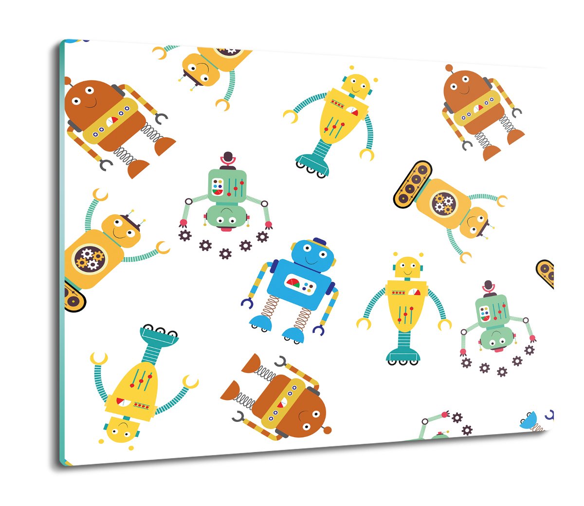 osłona splashback szklana Roboty bajka wzór 60x52, ArtprintCave ...