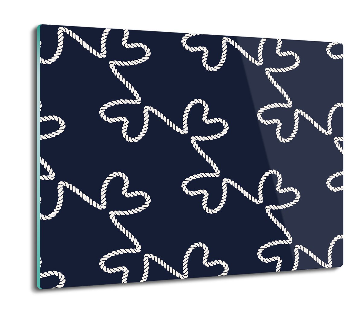 osłonka kuchenna szklana Sznur splot grafika 60x52, ArtprintCave ...