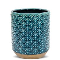 Osłonka na doniczkę TUKUNYA miętowa 18 cm - Art-Pol | Sklep EMPIK.COM