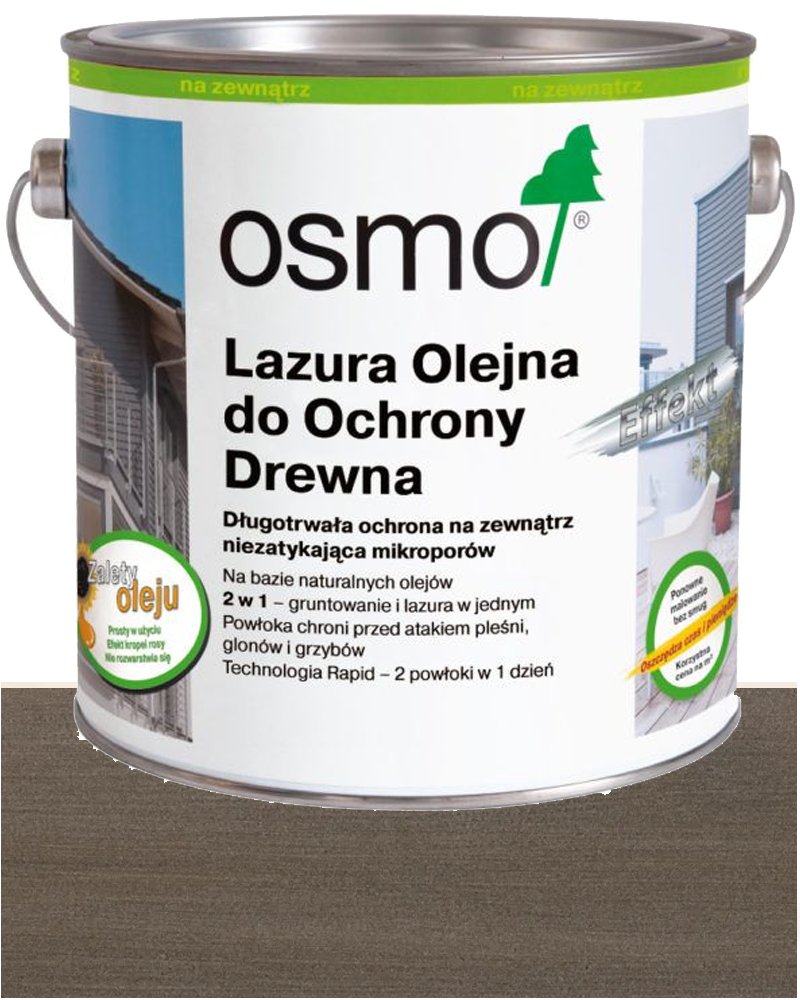 OSMO Lazura Olejna EFFEKT Olej Lazurowy do DREWNA 1143 SREBRNY ONYX 0 ...