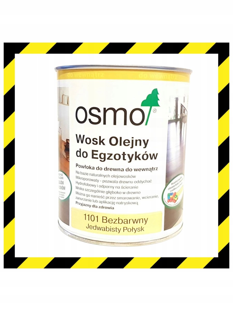 OSMO Wosk olejny do egzotyków 1101 bezbarwny jedwabisty 750ml radmirradom - Osmo | Sklep EMPIK.COM