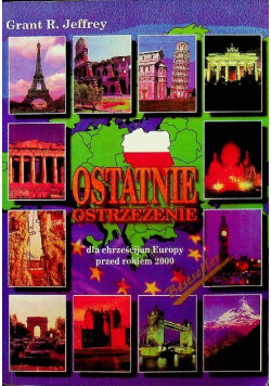 Ostatnie ostrzeżenie - Grant R. Jeffrey | Książka w Empik