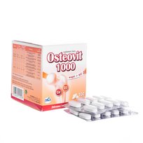 Osteovit 1000 - suplement diety bogaty w wapń i wit. D, 100 tabletek ...