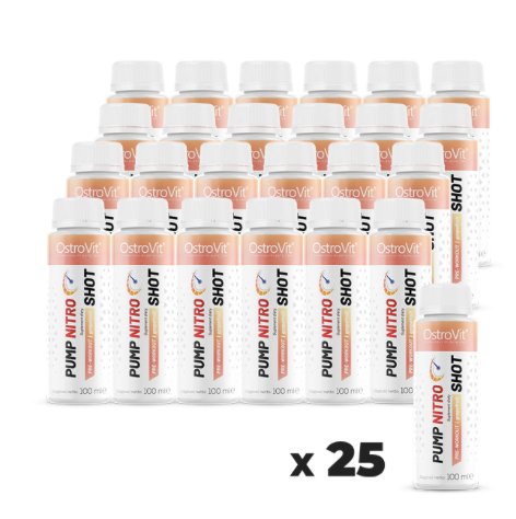 Ostrovit Pump Nitro Shot 25 X 100 Ml - OstroVit | Sport Sklep EMPIK.COM