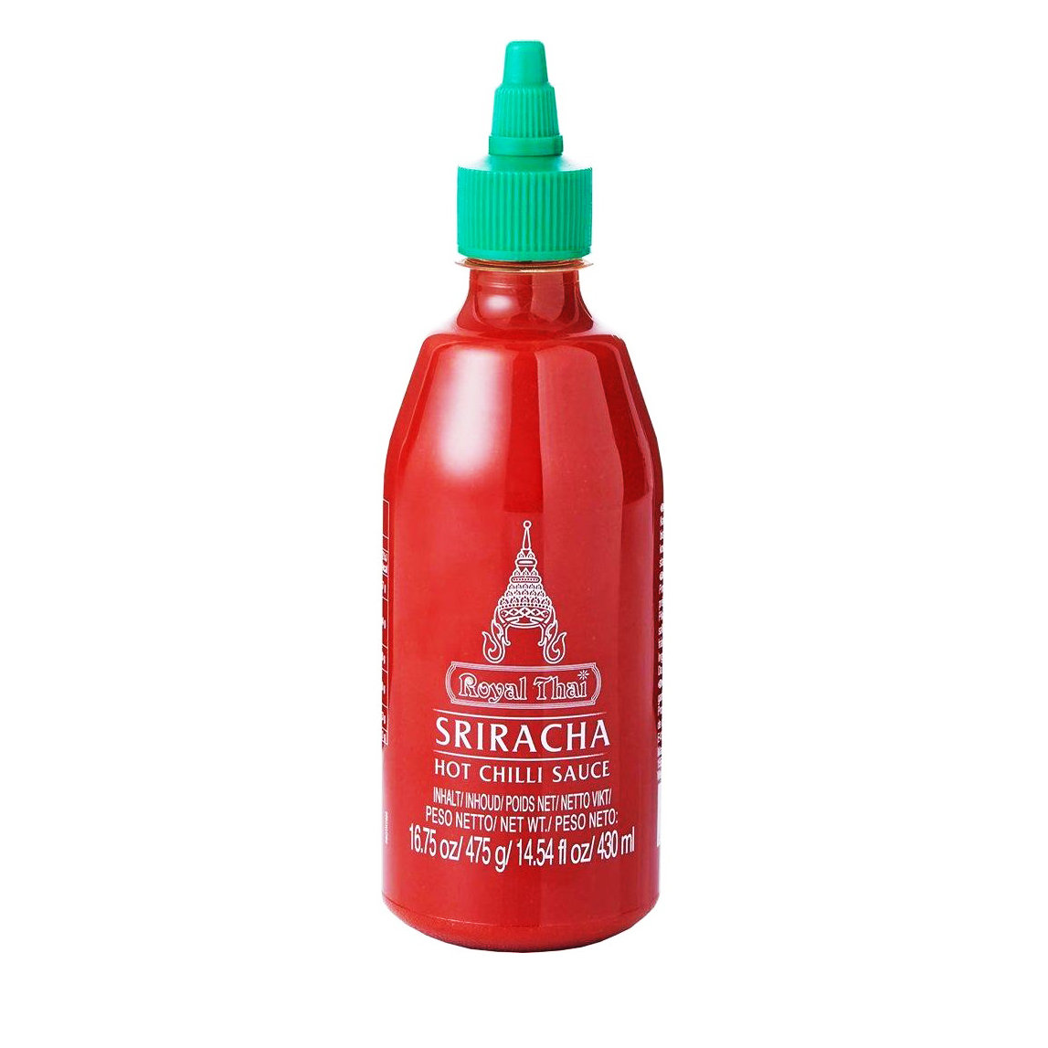 Ostry Sos Sriracha Hot Chilli Sauce Royal Thai 430ml - Inna marka ...
