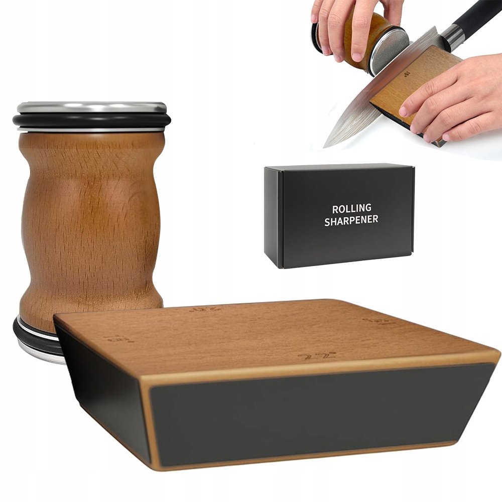 OSTRZAŁKA DO OSTRZENIA NOŻY KÓŁKO PRZEWIJANIA 6*8.5CM WYSOKA JAKOŚĆ - Bedee | Sklep EMPIK.COM