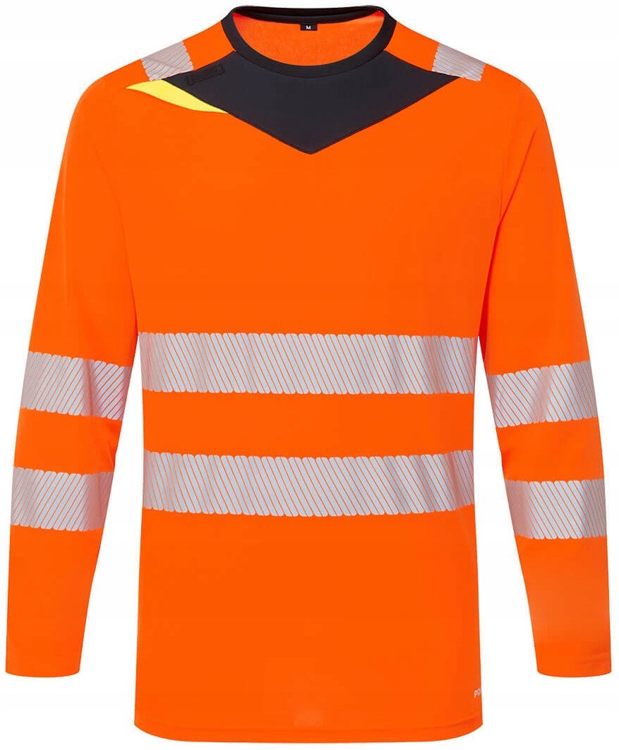 Ostrzegawczy t-shirt z długim rękawem DX416 OBR r. S - Portwest | Sklep ...