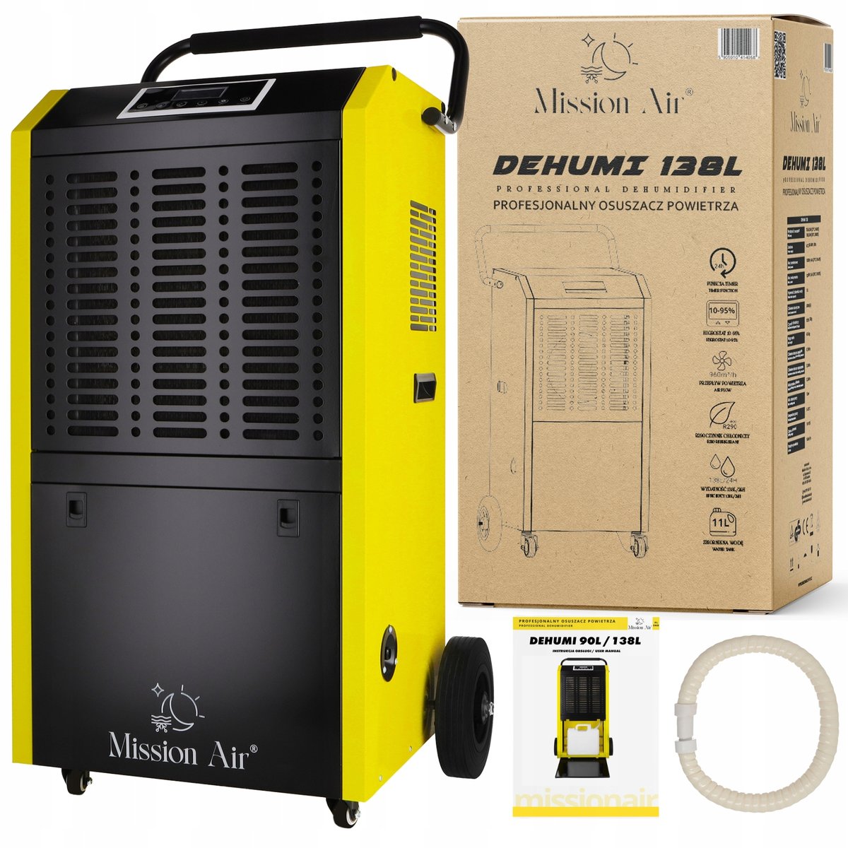 Osuszacz powietrza DEHUMI 138L - Mission Air | AGD Sklep EMPIK.COM