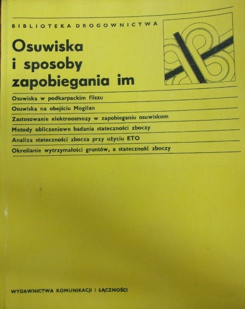 Osuwiska i sposoby zapobiegania im - W opisie | Książka w Empik
