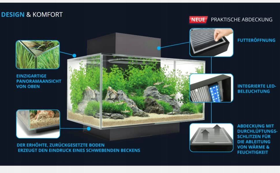 Oświetlenie akwarium 42 LED Fluval Edge - Hagen | Sklep EMPIK.COM