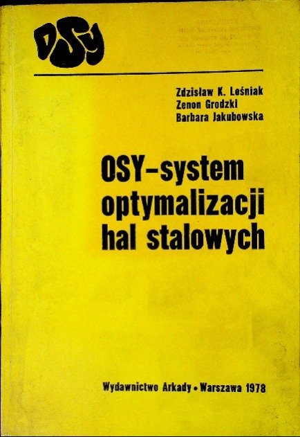 Osy system optymalizacji hal stalowych - W opisie | Książka w Empik