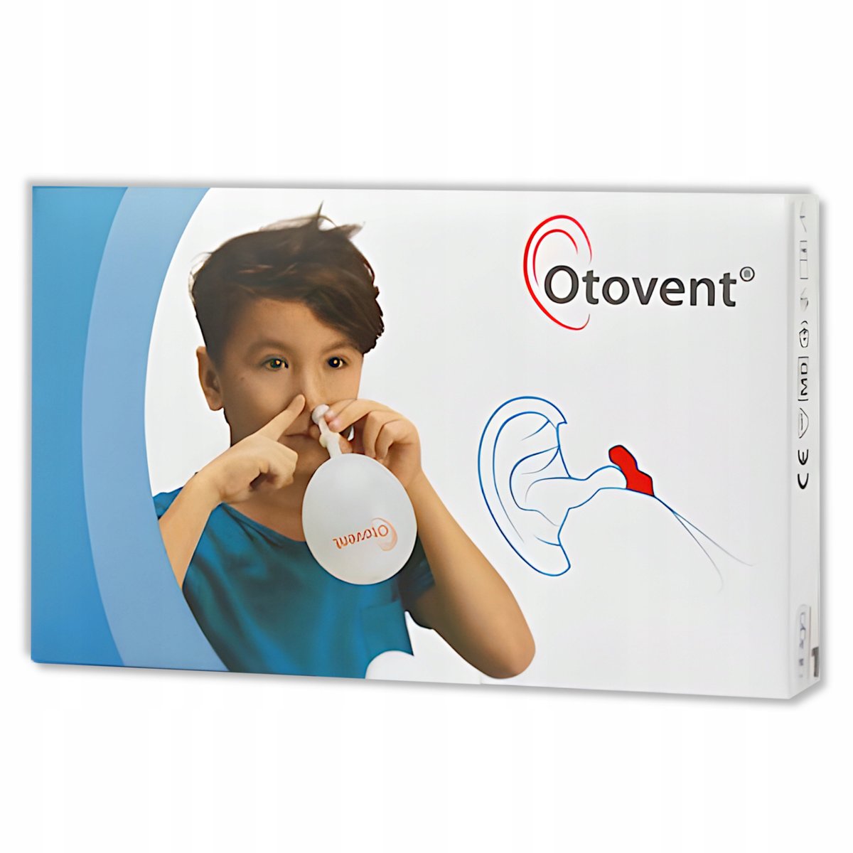 Otovent, zestaw do wyrównywania ciśnienia w przewodzie słuchowym ...
