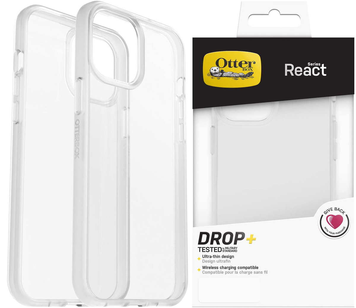 Otterbox React - Etui Obudowa Ochronna Do Iphone 12 Pro Max (Clear) [P ...
