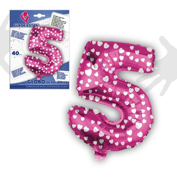 Ouda Party –40CM kolorowa balonowa cyfra - Inna marka | Sklep EMPIK.COM