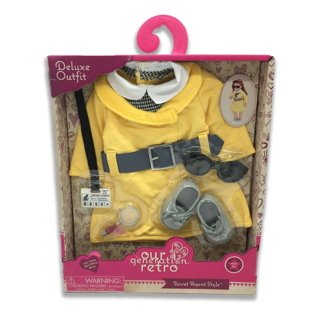 Our Generation Deluxe Outfit – Zestaw „Secret Agent Style” dla lalki 46 ...