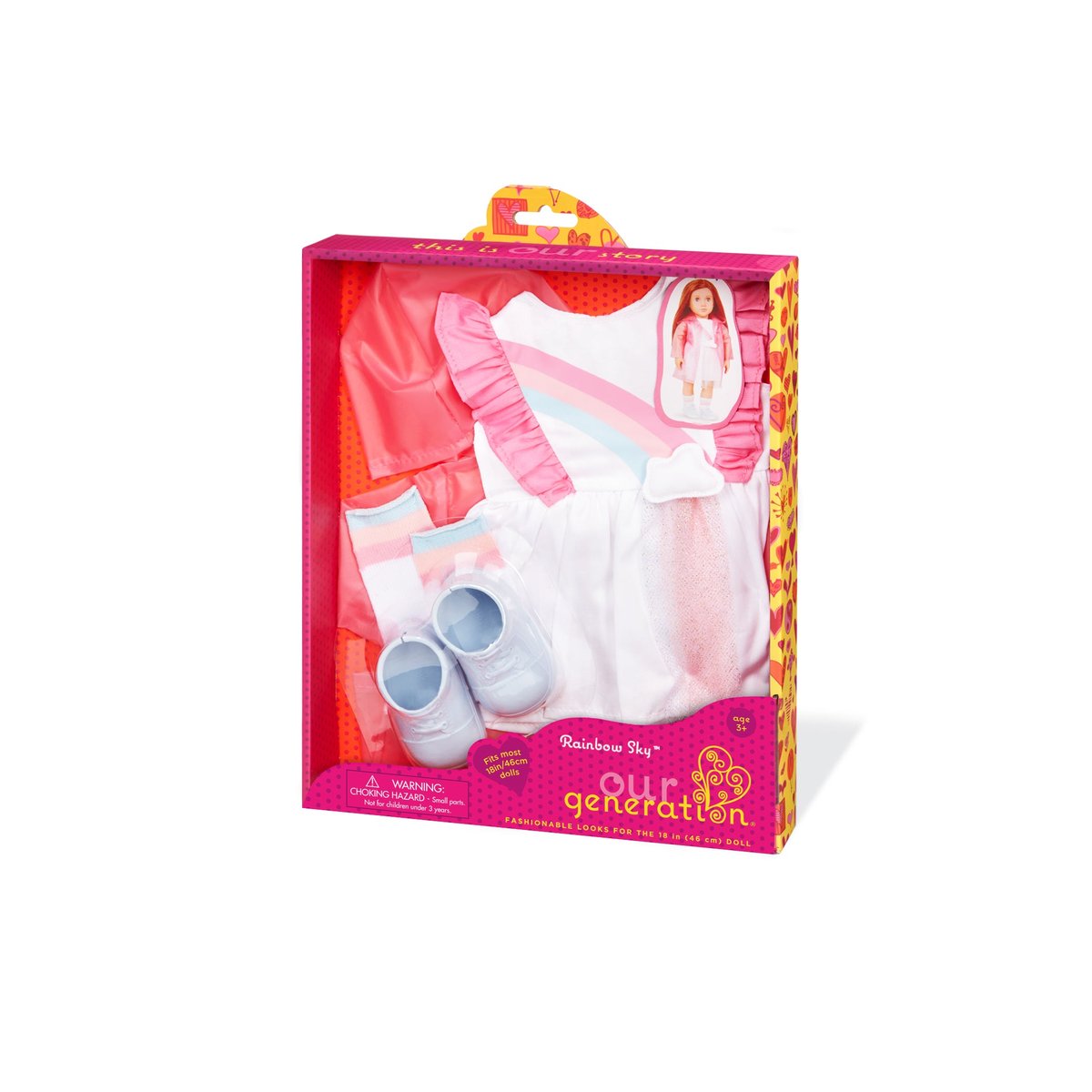 Our Generation Ubranka dla lalek 46 cm Rainbow Sky - OurGeneration ...