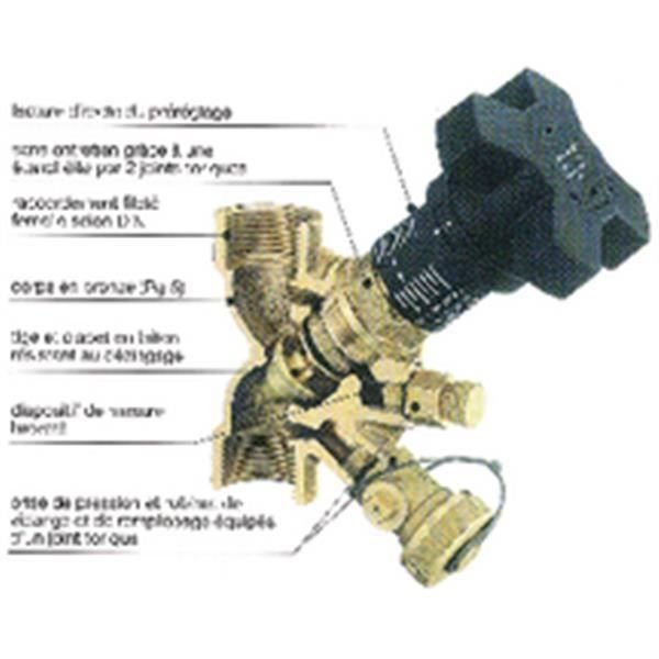 Oventrop Zawór równoważący HYDROcontrol VTR brz gwint BSP 3 8 ...