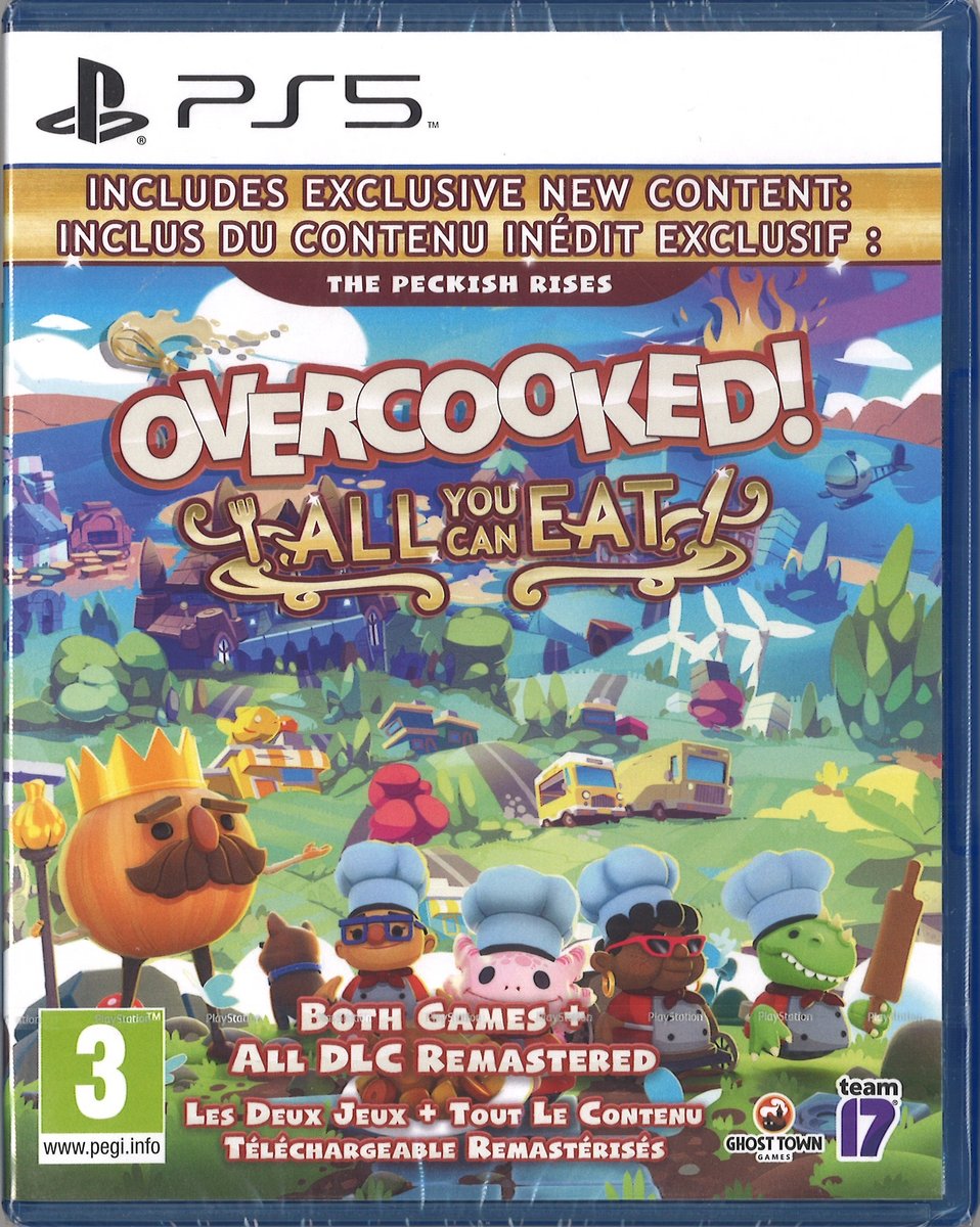 Overcooked - Jesz ile Chcesz! PL/ENG (PS5) - Cenega | Gry i programy ...