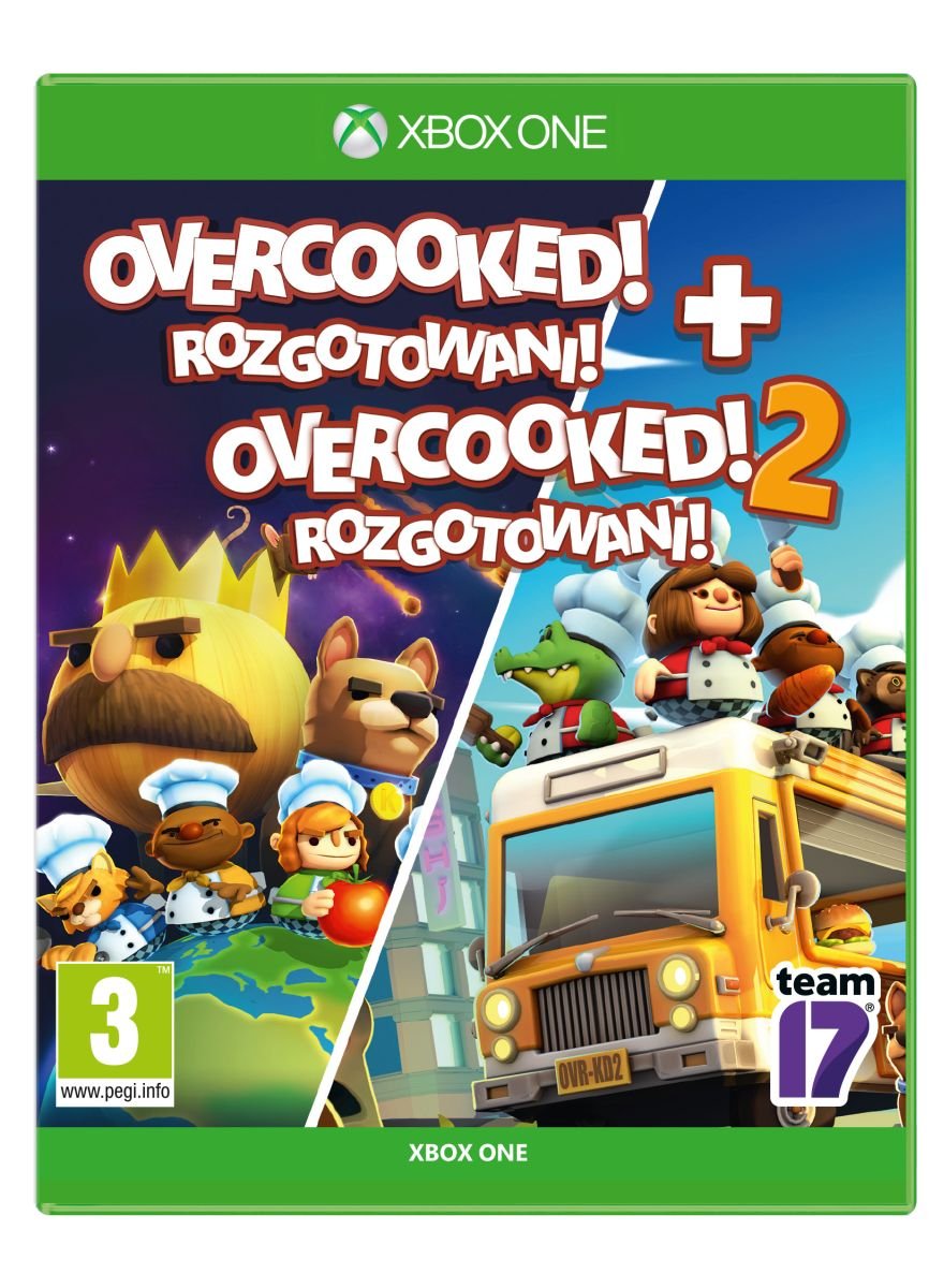 Overcooked! + Overcooked! 2, Xbox One - Team 17 | Gry i programy Sklep EMPIK.COM